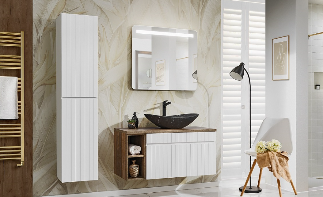 Skříňky do koupelny ICONIC WHITE - MůjNábytek.cz
